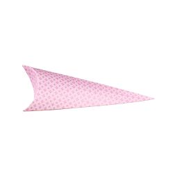 10 Cornets à dragées rose à fleurs